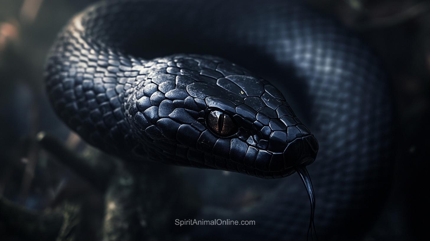 Spirit Animal Black Snake: Unveiling the Power of This Mystical Totem