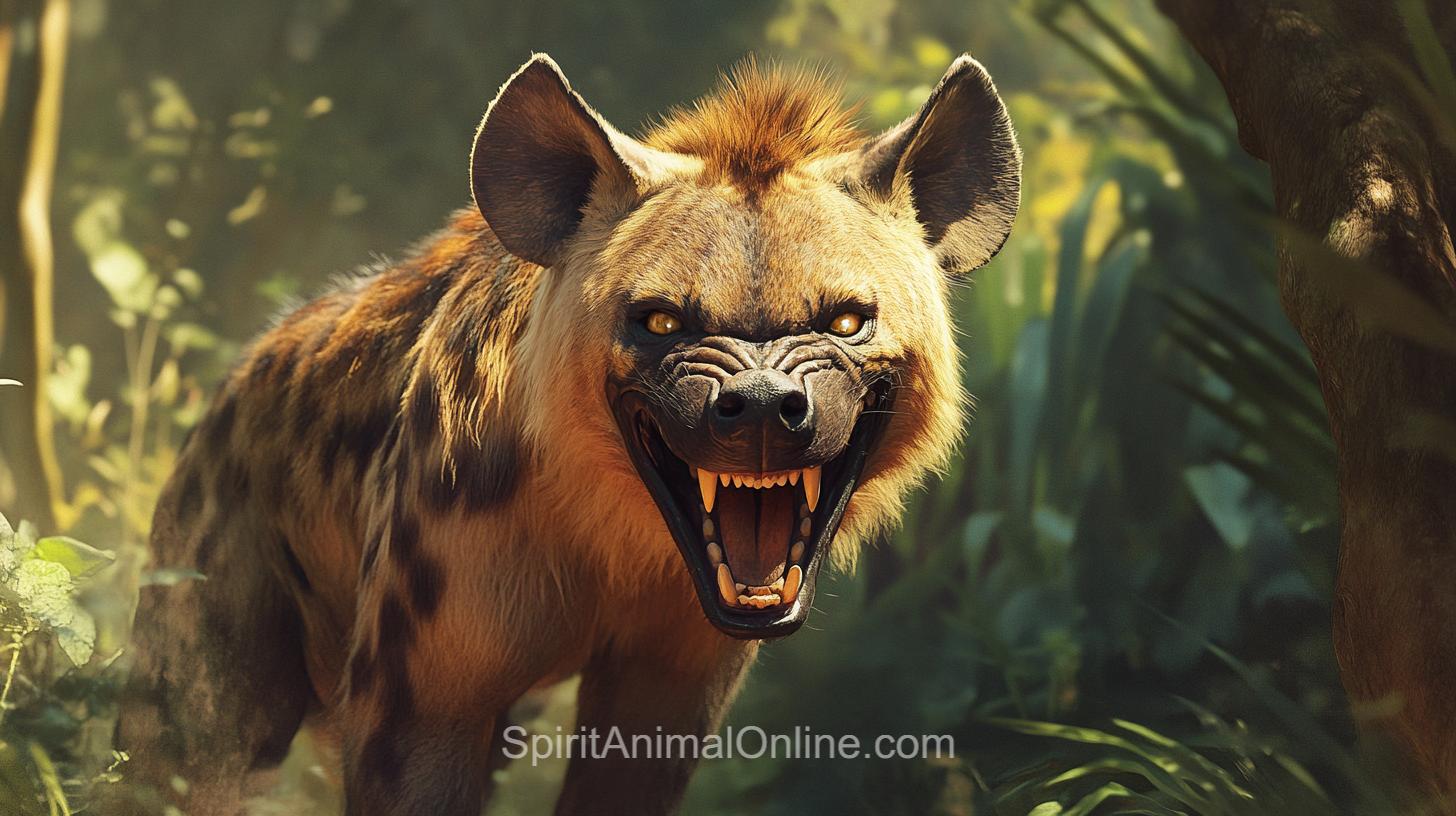 Spirit Animal Laughing Hyena: Wisdom Behind the Cackle